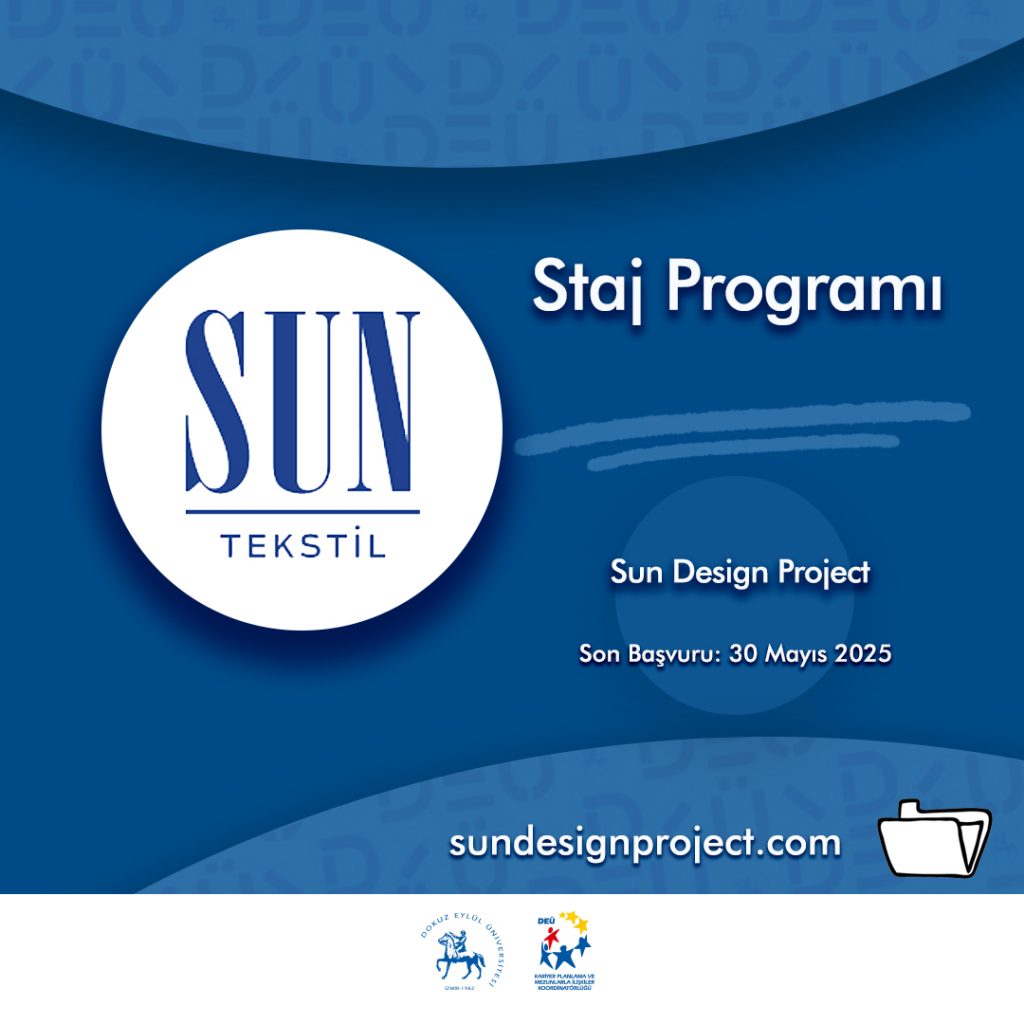 Sun Tekstil: Sun Design Project Staj Programı | Kariyer Planlama